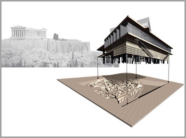 New Acropolis Museum – Atenas – Grécia – concursosdeprojeto.org
